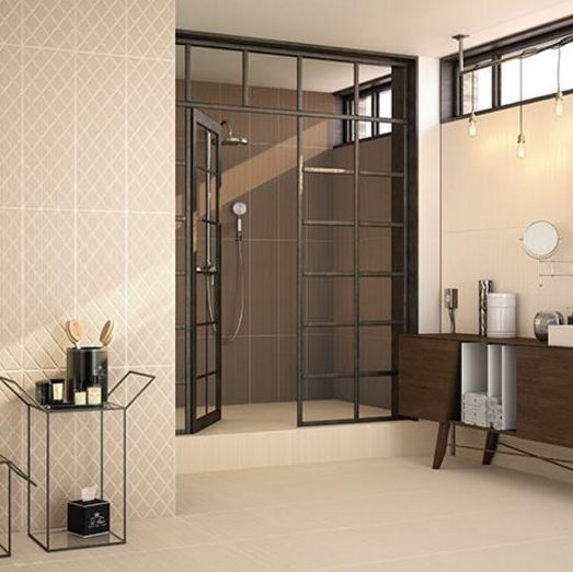 Ceramic tile - EMERALD - GRANISER CERAMICS - embossed / bathroom / wall