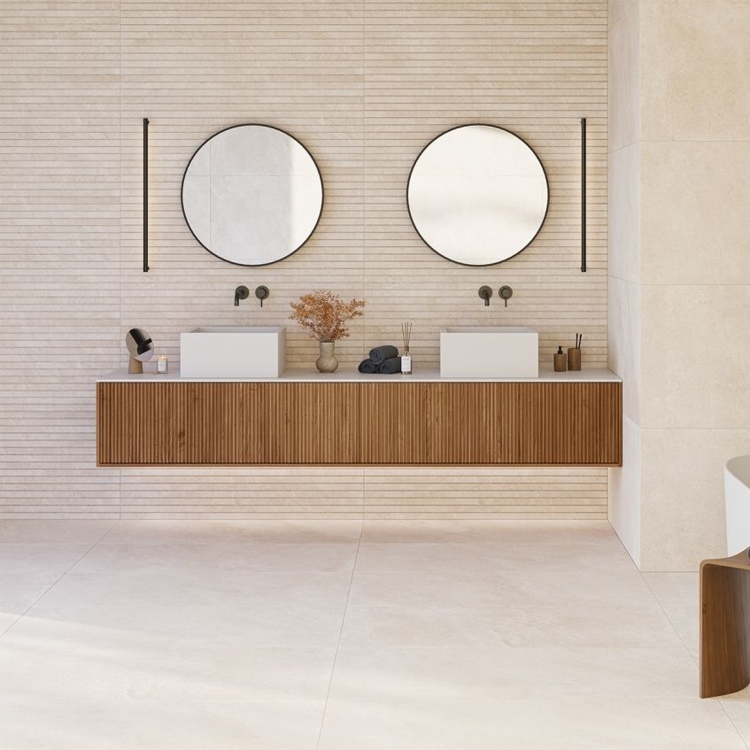 Porcelain stoneware tile - LUNE - IBERO PORCELANICO - matte / natural finish / indoor