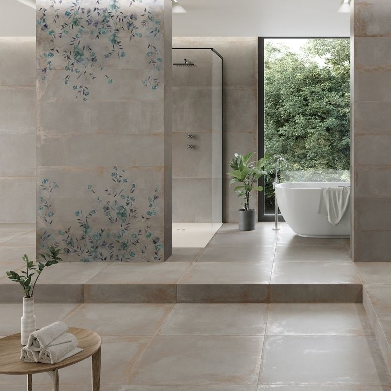 Porcelain stoneware tile - RUGGINE - IBERO PORCELANICO - matte / indoor ...