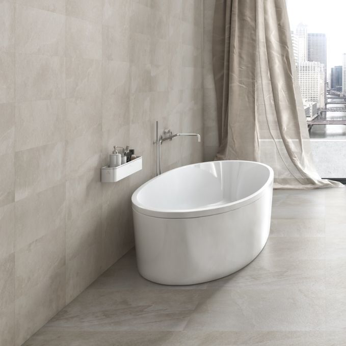 Indoor tile - TERRANOVA - IBERO PORCELANICO - bathroom / living room / wall