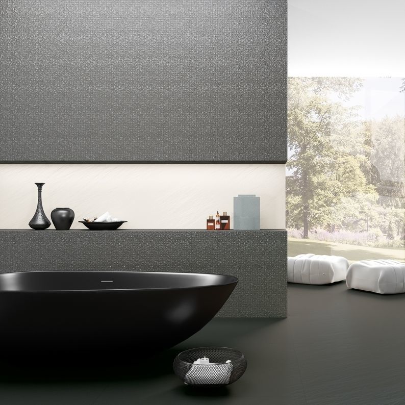 Porcelain stoneware tile - TITANIUM - IBERO PORCELANICO - matte ...