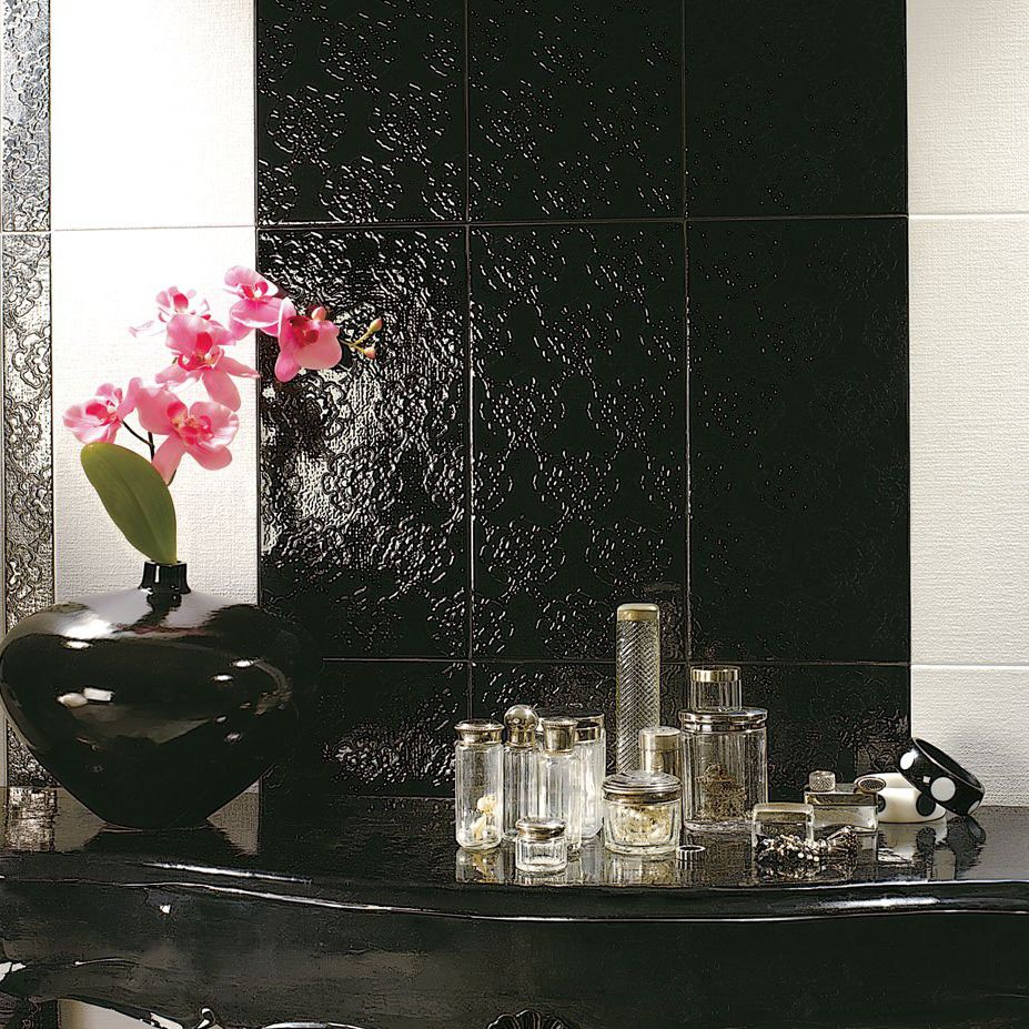 Earthenware tile - CONTRASTI - IDEA CERAMICA - embossed / indoor / wall