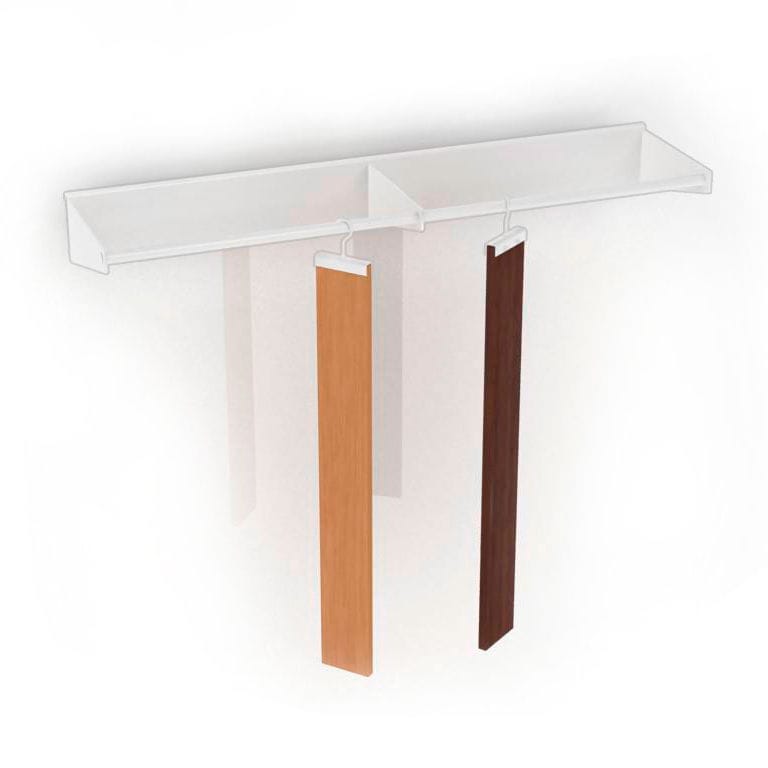 Wall-mounted tile display rack - ABATI - INSCA - wooden / for shop