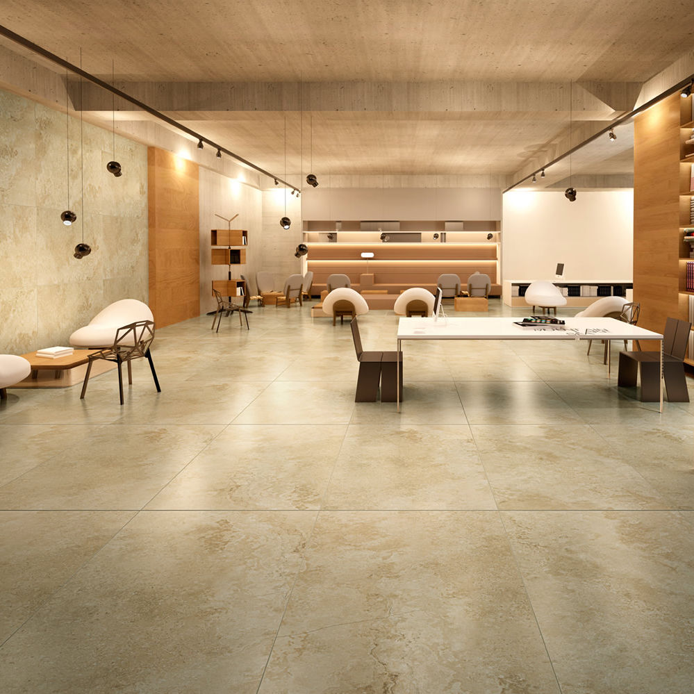 Ceramic tile - ROYAL TRAVERTEN - KUTAHYA SERAMIK - polished / high ...