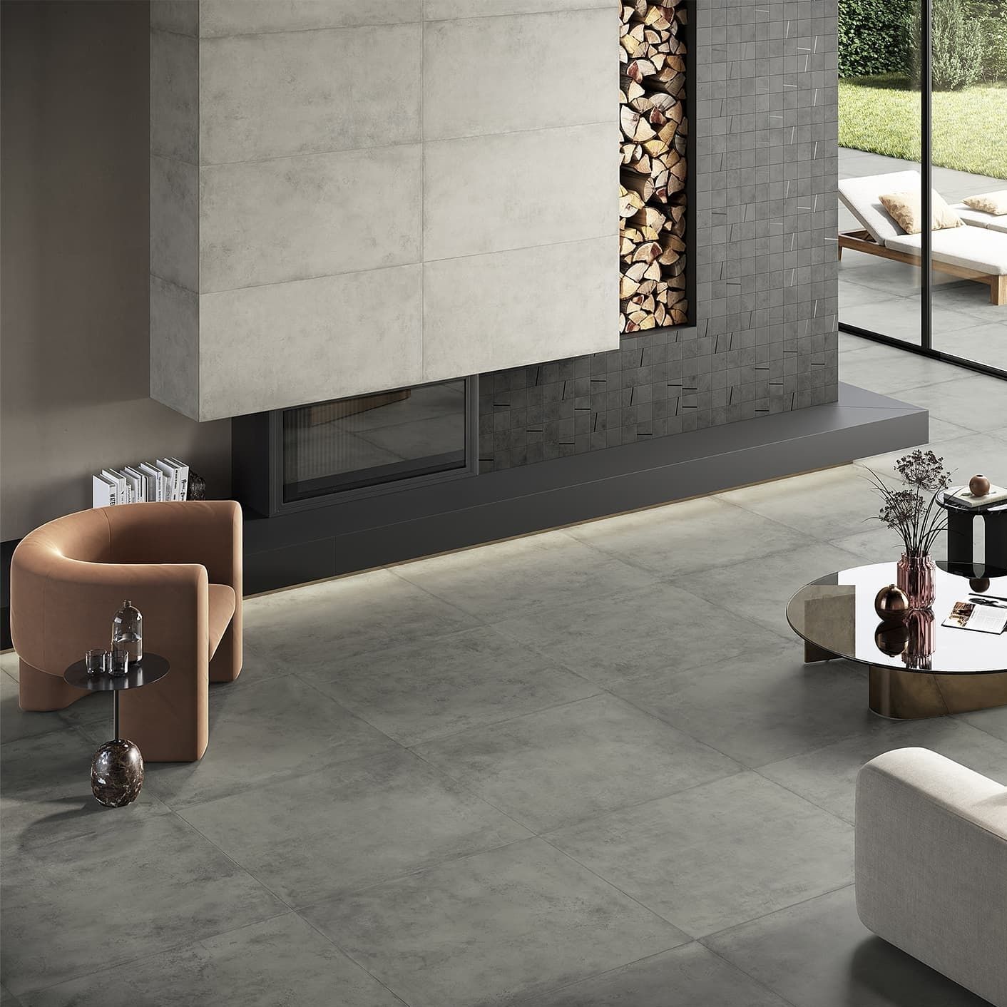 Indoor tile - AVIO - LA FABBRICA AVA - outdoor / living room / kitchen