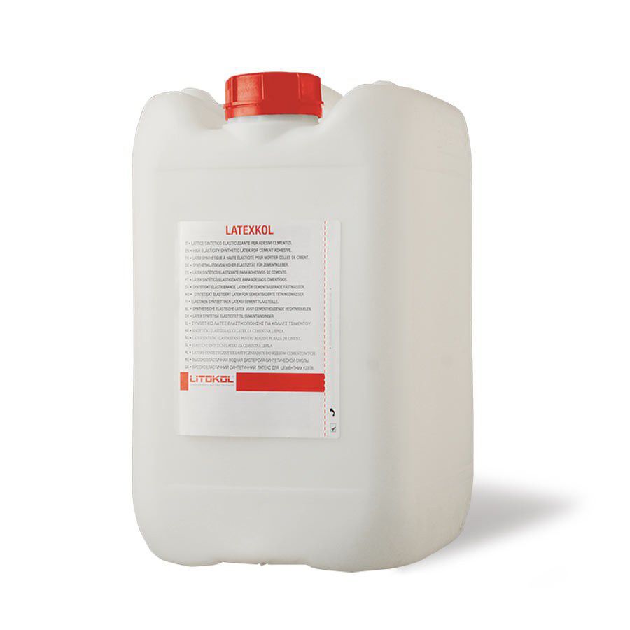 Plasticizer admixture - LATEXKOL - LITOKOL - for floor / outdoor / indoor