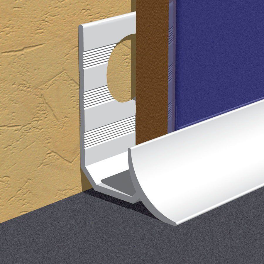 PVC edge trim - ETI - LITOKOL - inside corner / rounded edge / corner