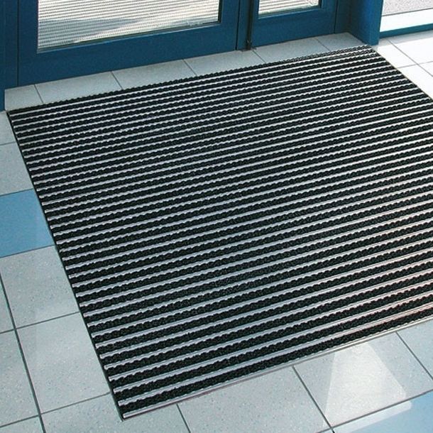 Commercial entrance mat - EM892 - LITOKOL - metal / polyamide / dust ...
