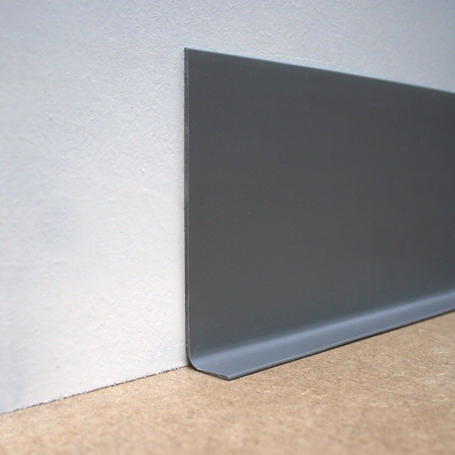 Black skirting - KSO - LITOKOL - PVC / corner / L-shaped