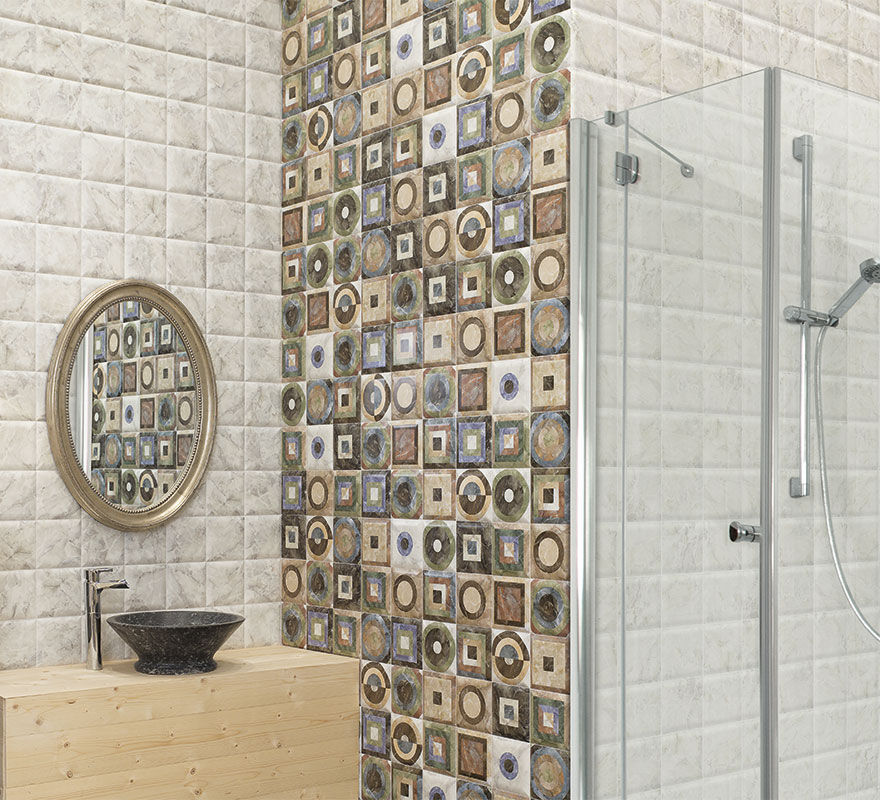 Indoor tile - DAVINCI - MAINZU - wall / ceramic / 15x15 cm