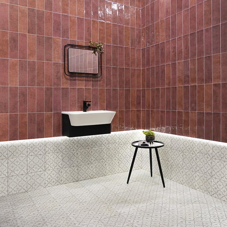Ceramic tile - CINQUE TERRE - MAINZU - high-gloss / indoor / bathroom