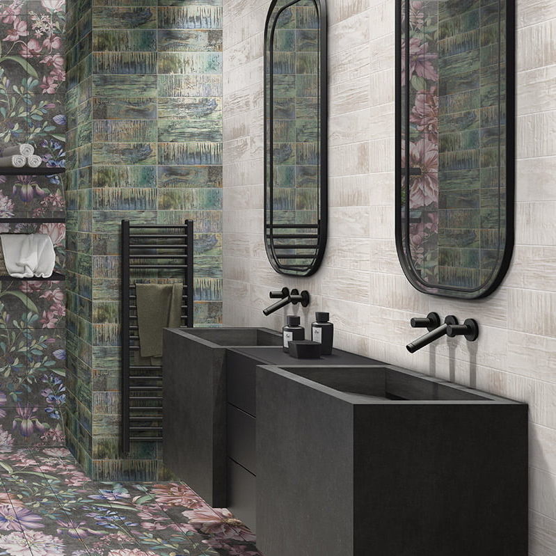 Indoor tile - OLDWOOD - MAINZU - bathroom / living room / kitchen