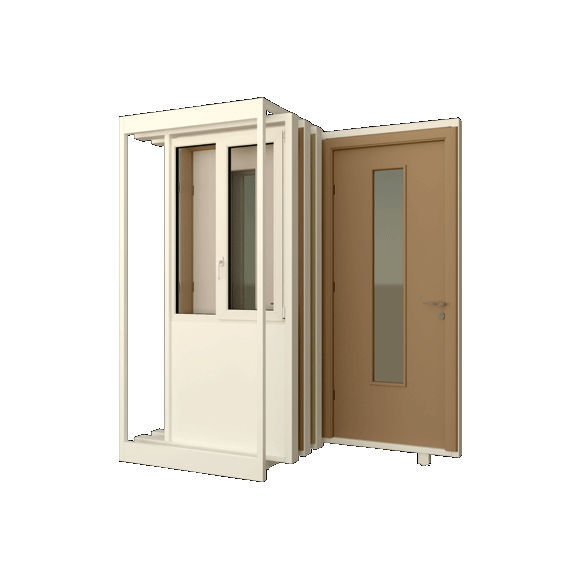 Door display rack - D4 - MAROCCHI - metal / one-sided / panel