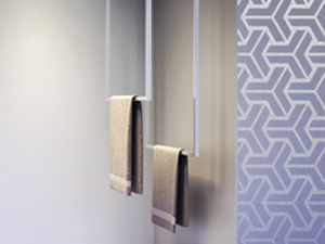 2-bar towel rack - SERVETTO - MOMA DESIGN - ceiling / metal / for hotel