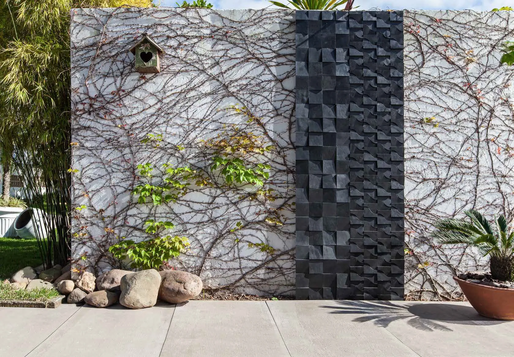 Exterior Garden Wall Cladding | Fasci Garden