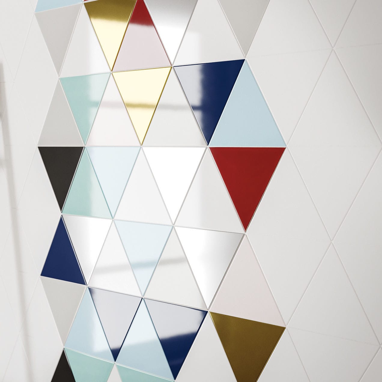 Indoor tile - TRIANGOLO - PETRACER'S CERAMICS - wall / floor / ceramic
