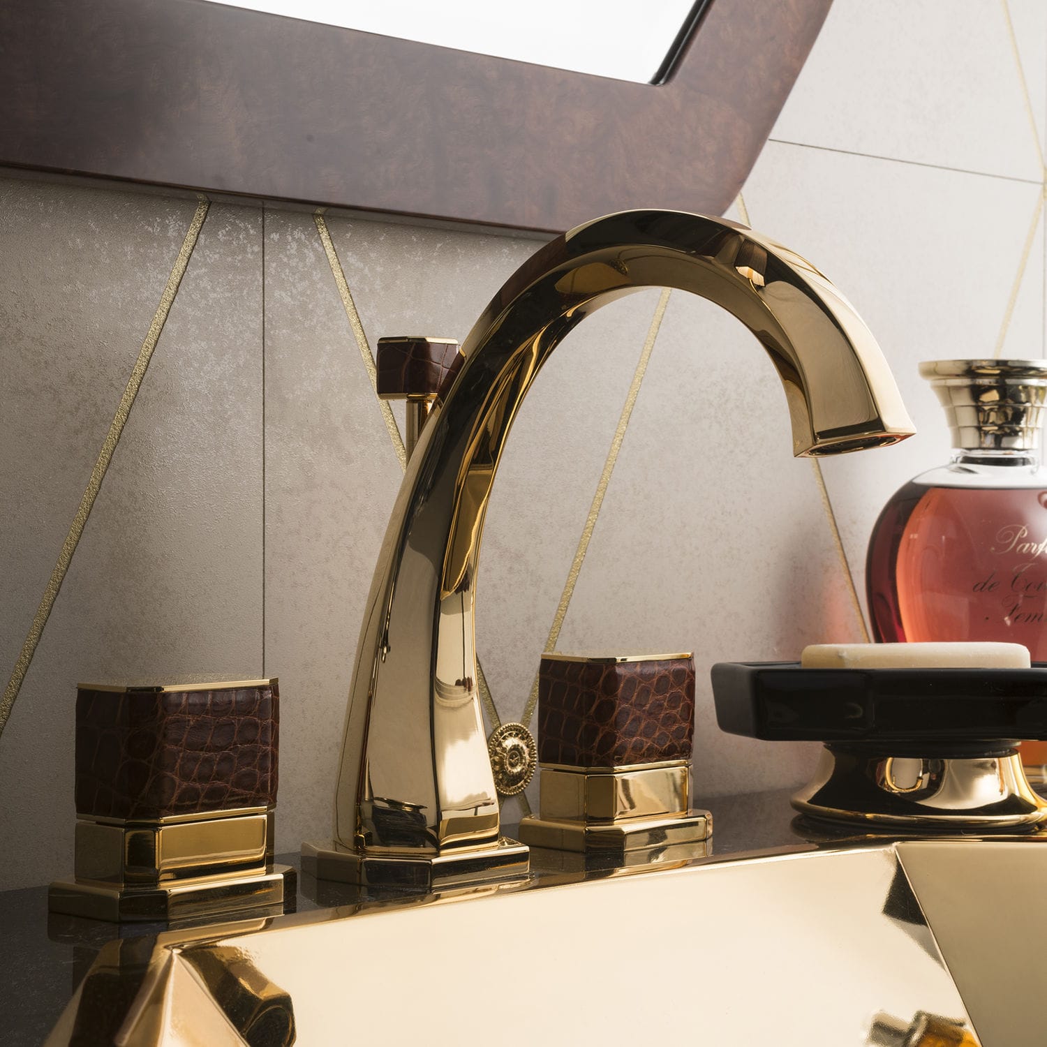 Double-handle washbasin mixer tap - DIVINO ULTRA - PETRACER'S CERAMICS ...