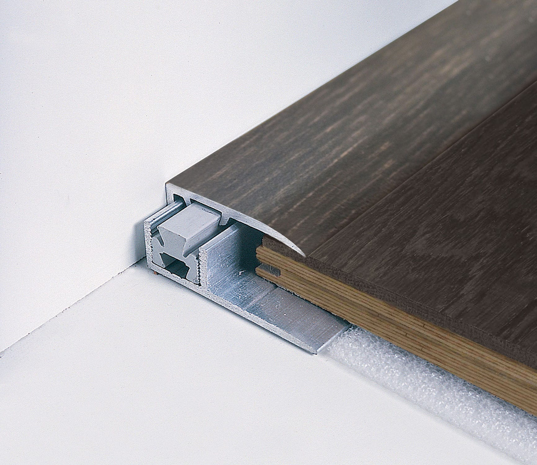 Aluminum edge trim - CLP 270 - PROFILITEC - brass / for tile