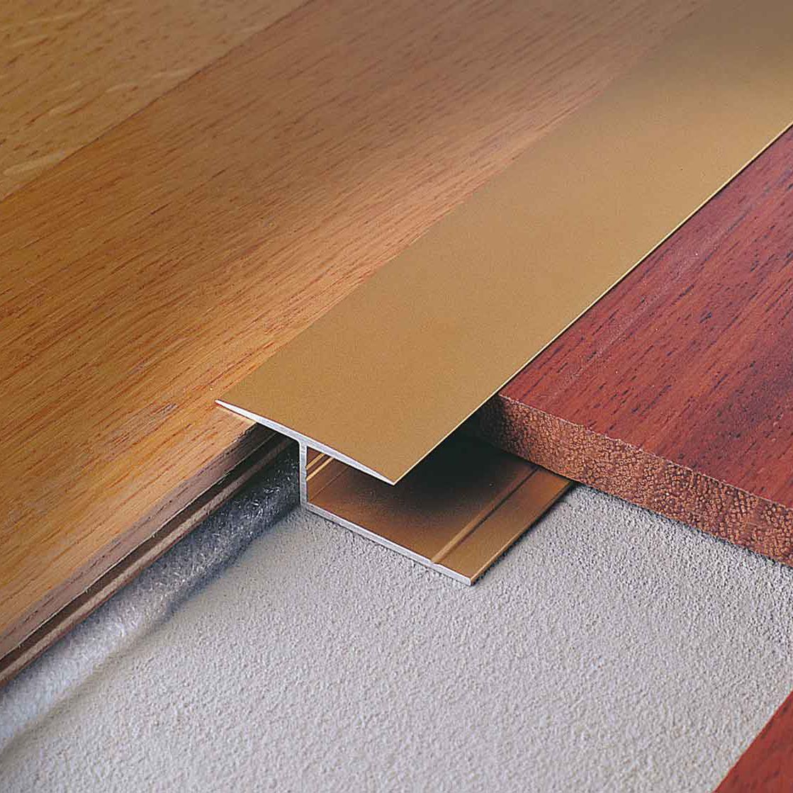 Aluminum edge trim - WOODTEC LG - PROFILITEC - for tile