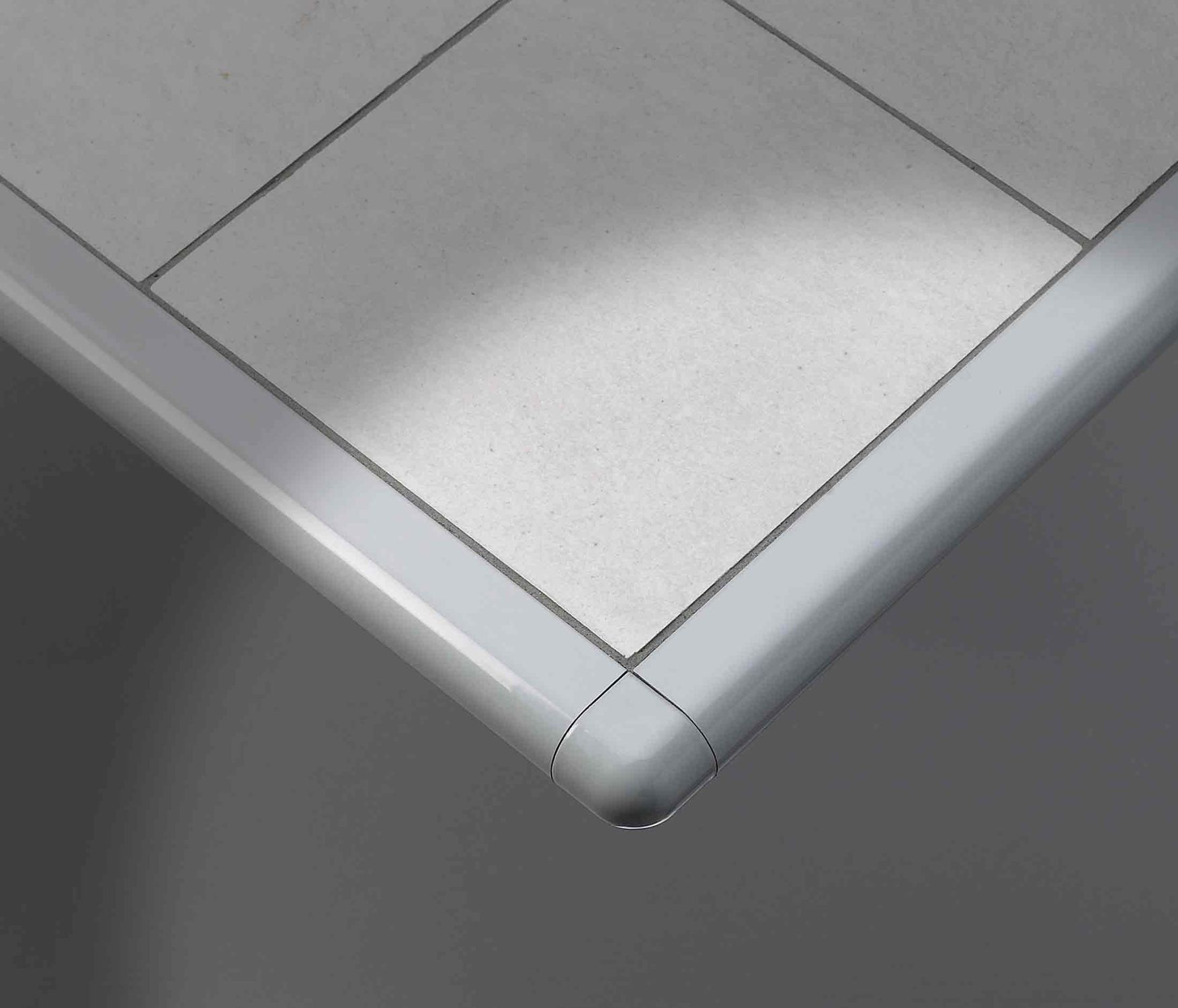 Aluminum profile - BORDERTEC BR - PROFILITEC - edge / for balcony / patio