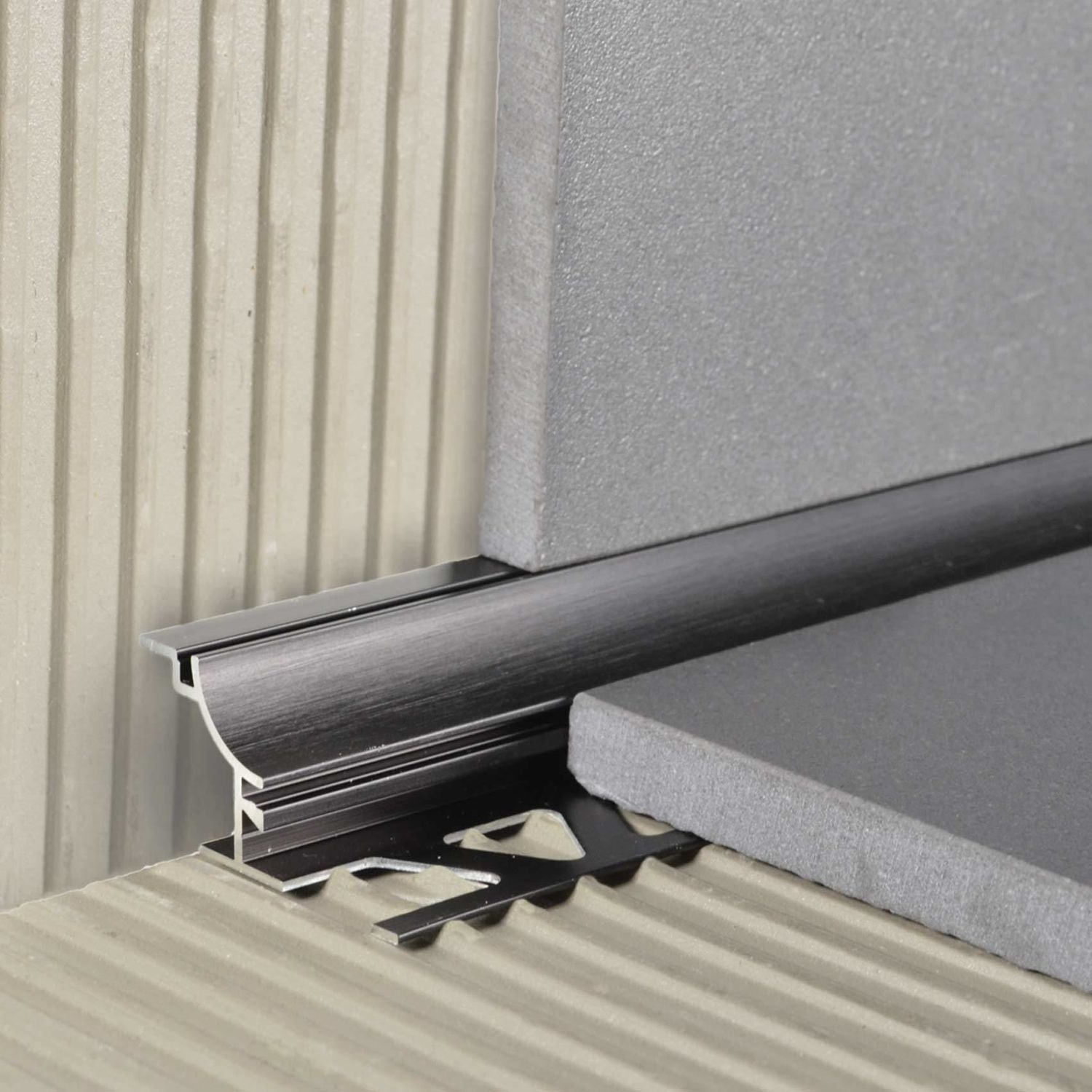 Aluminum transition profile - SANITEC RT - PROFILITEC - anodized ...