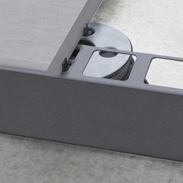 Aluminum edge trim - Bordertec BSR - PROFILITEC - for tile / for floor ...