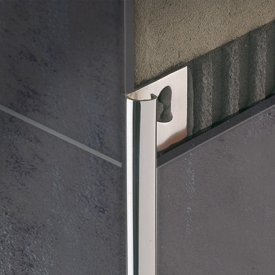 Plastic edge trim - ROUNDJOLLY RJ - PROFILITEC - brass / aluminum ...