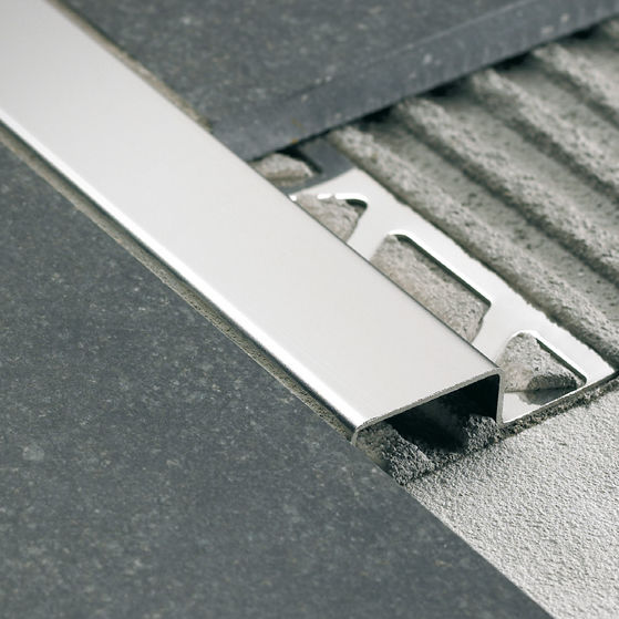 Stainless steel edge trim - CUBETEC CU-FI - PROFILITEC - for tile