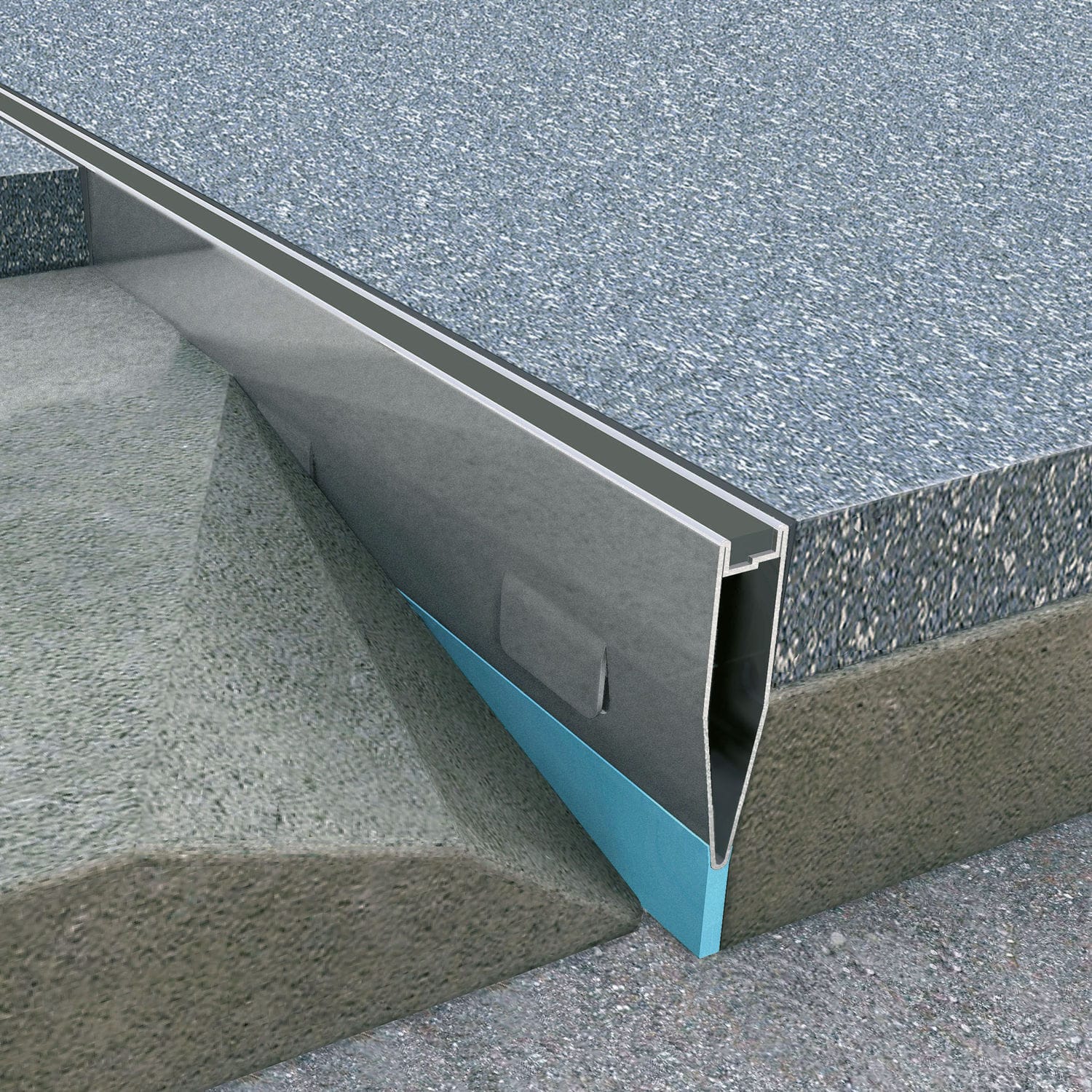 Inox junction profile - PROCONNEX REM series - PROLINE - for tile