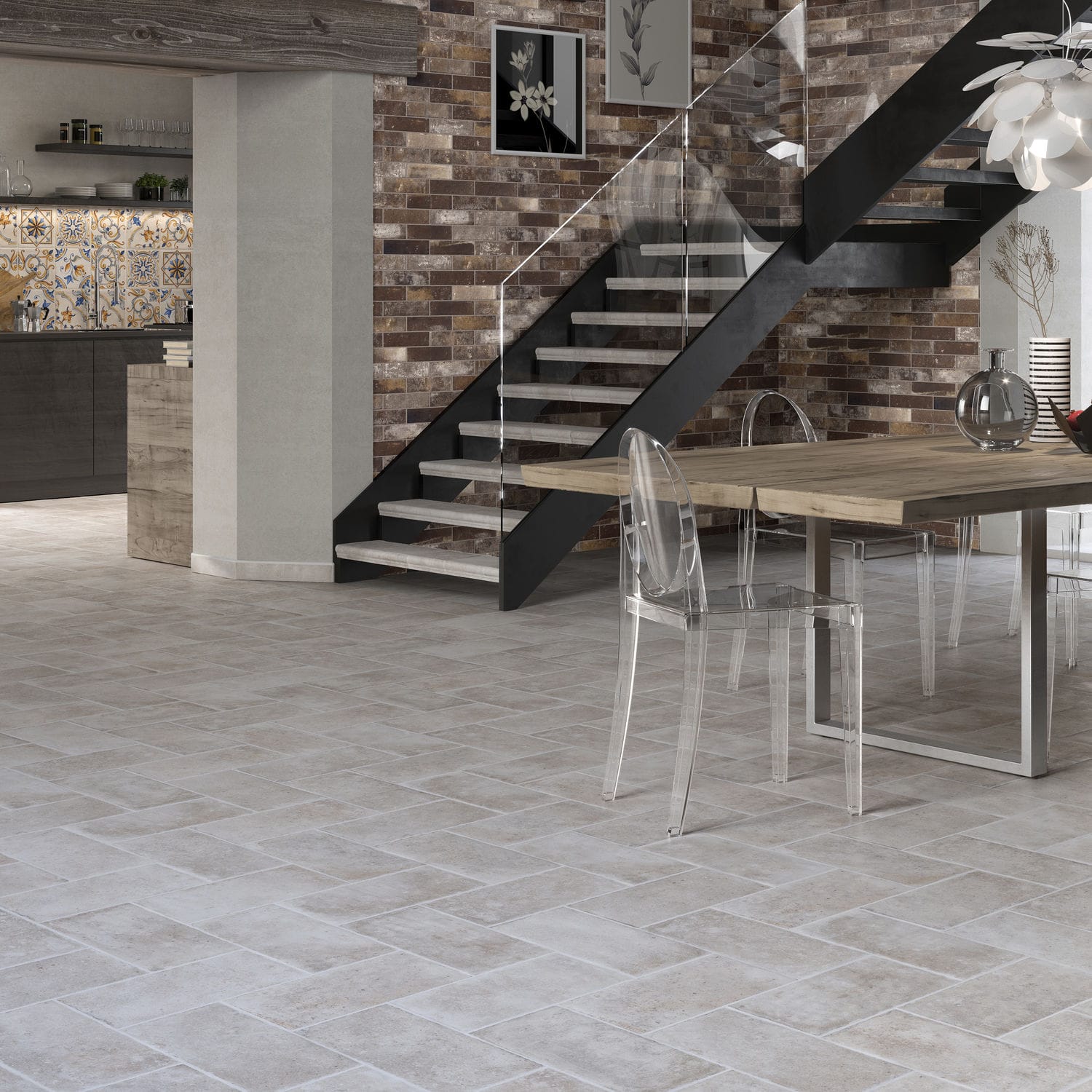 Indoor tile - PIENZA - Ceramica Rondine - outdoor / living room / kitchen