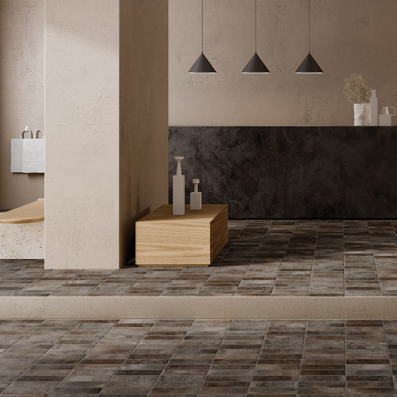 Indoor tile - RECOVERY - Ceramica Rondine - bathroom / living room / wall