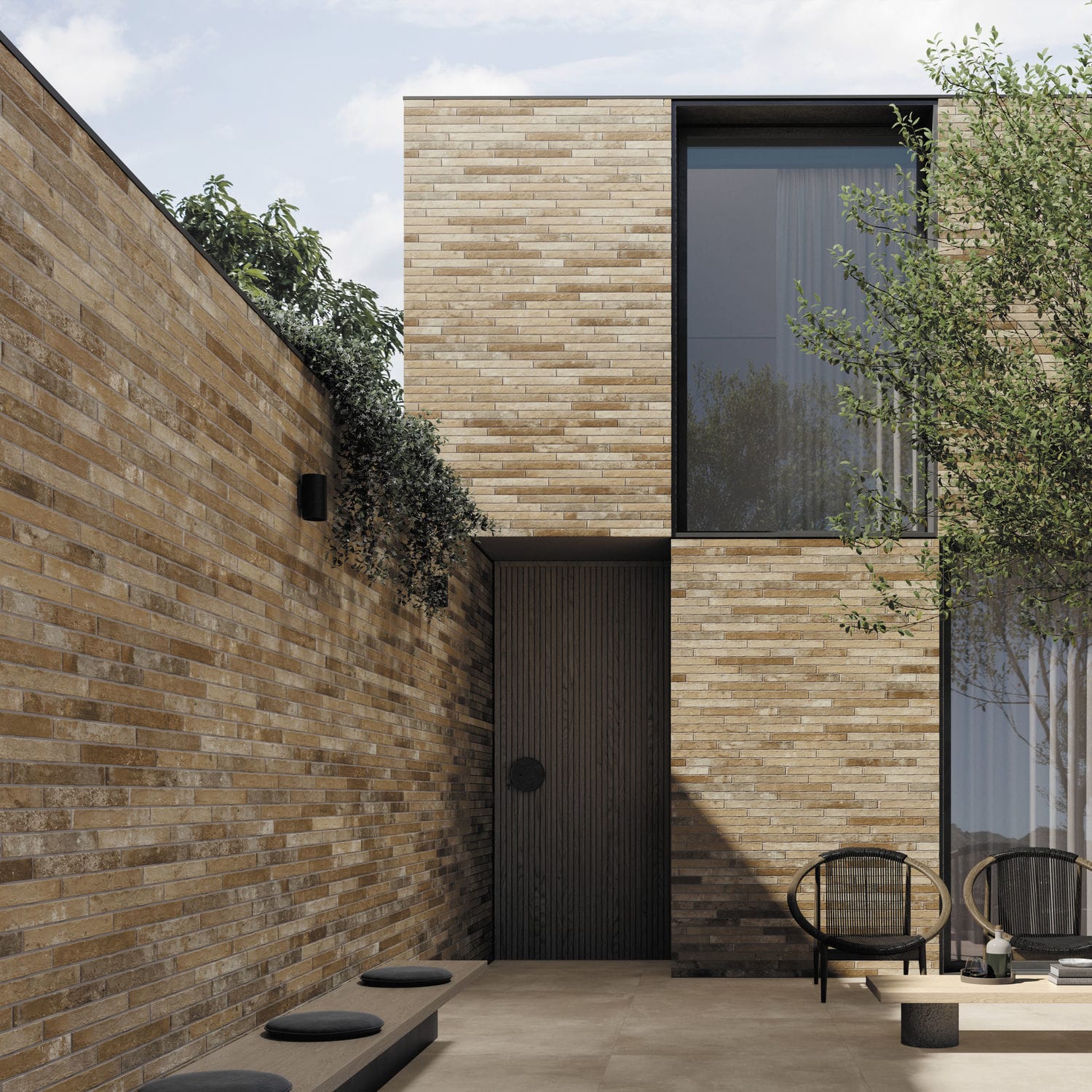 Porcelain stoneware tile - MULTICOLOR - Ceramica Rondine - matte ...