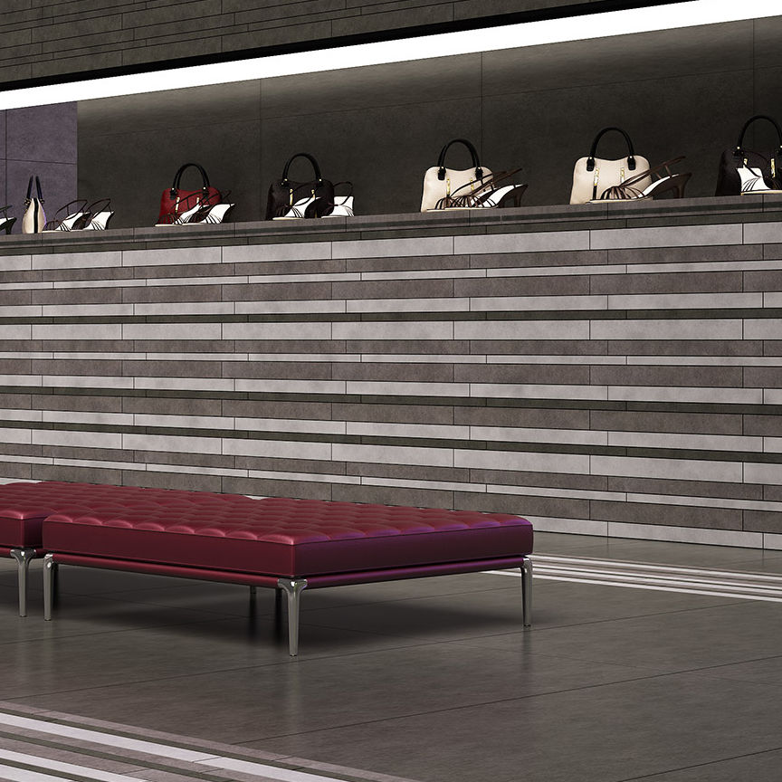 Porcelain stoneware tile - ARC - SERANIT - polished / matte / indoor