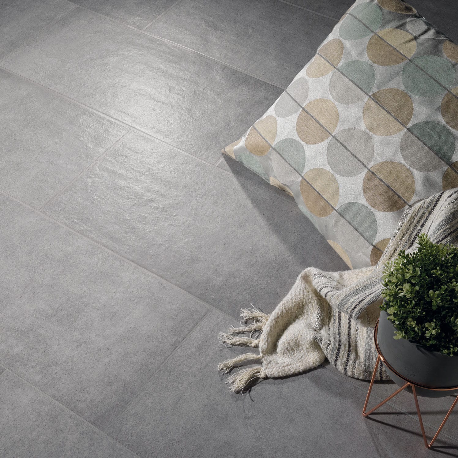 Porcelain stoneware tile - CEMENT - SIMA CERAMICHE - high-gloss ...