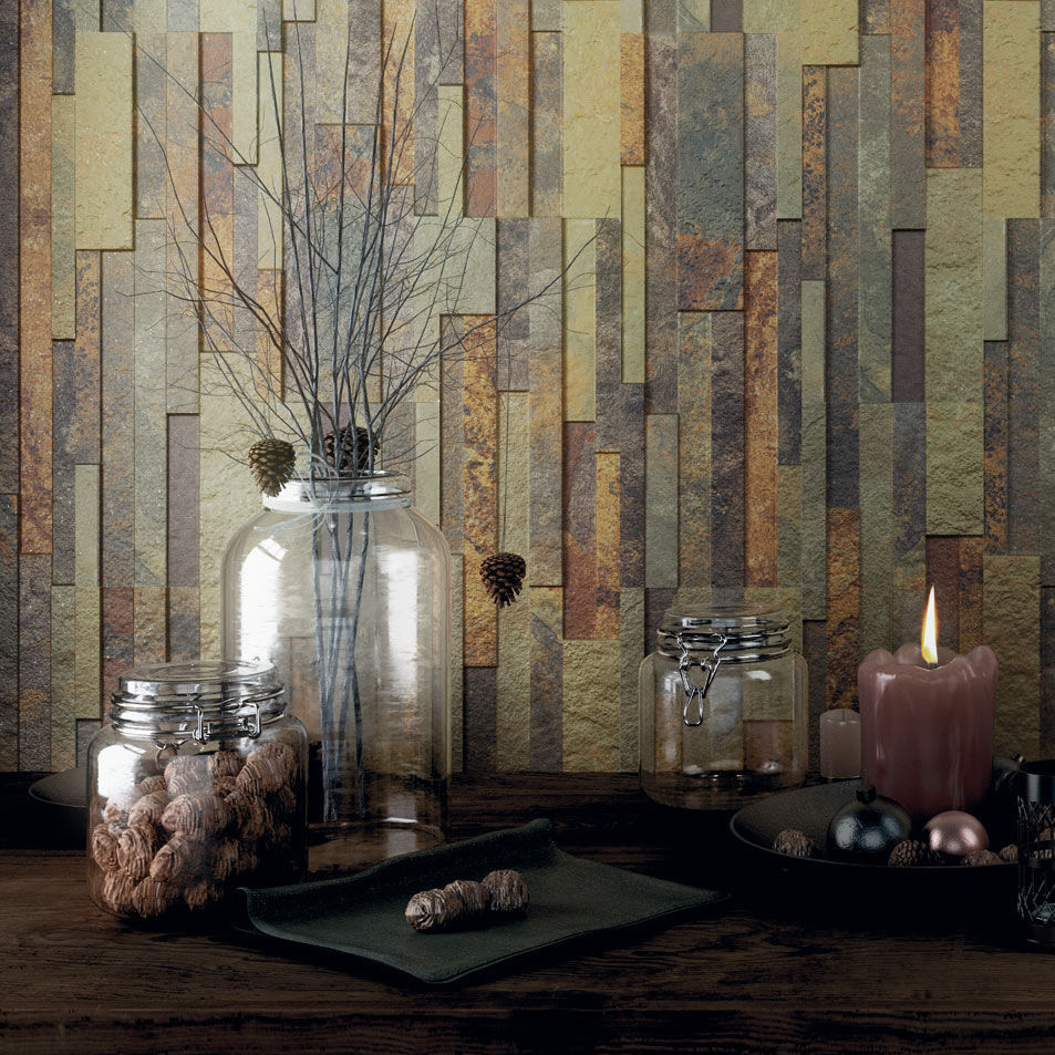 Porcelain stoneware tile - TYKAL - SIMA CERAMICHE - embossed / 3D ...