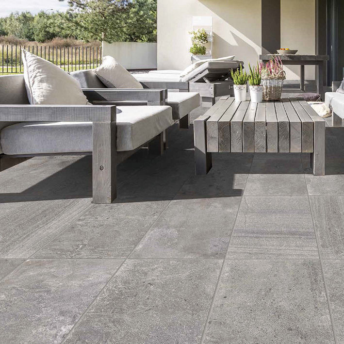 Porcelain stoneware tile - QUARZITE - SIMA CERAMICHE - matte / outdoor ...