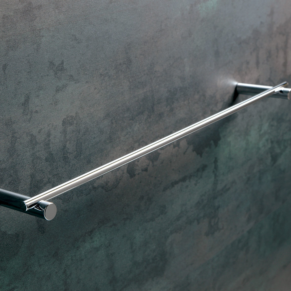 1-bar towel rack - HS 45 - STILHAUS - wall-mounted / brass