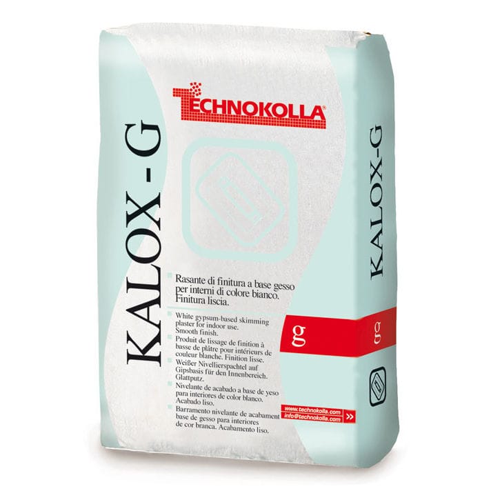 Smoothing coating - KALOX-G - TECHNOKOLLA - for indoor use / lime-based