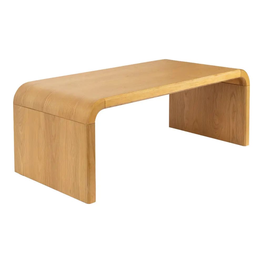 Contemporary coffee table - Brave - Zuiver - oak / MDF / MDF base