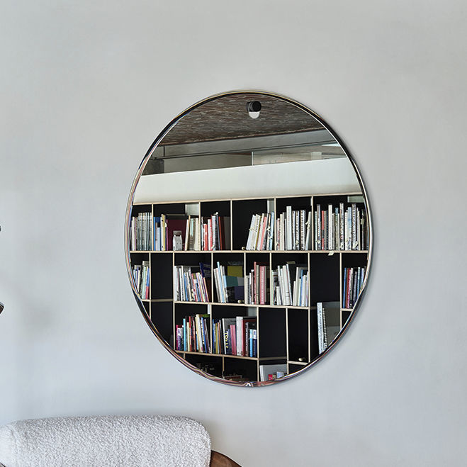 Wall-mounted mirror - Globo L - DEKNUDT MIRRORS - contemporary / round ...