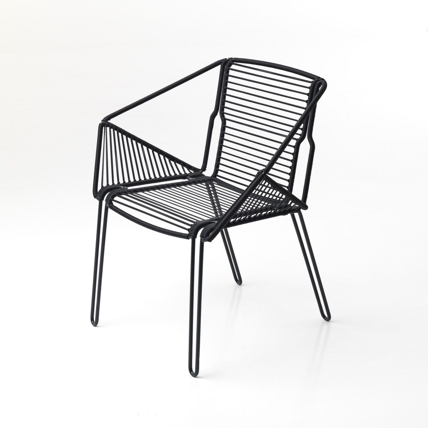 Contemporary chair - SOBA - PCM DESIGN - outdoor / indoor / PVC