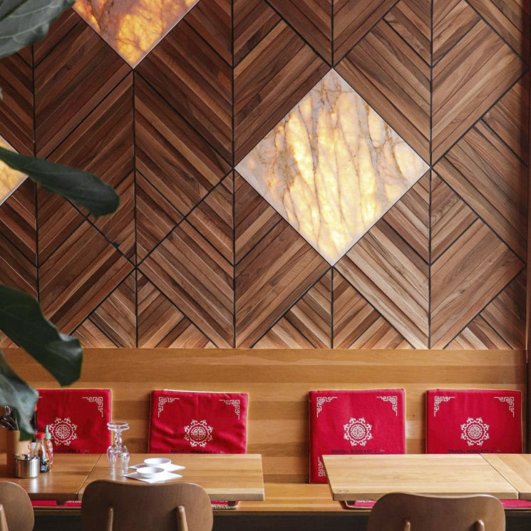 Wall-mounted decorative panel - Harvest Walnut - WONDERWALL STUDIOS ...