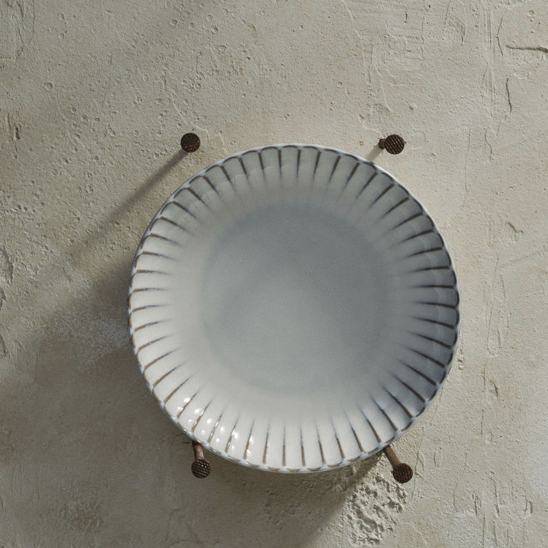 Shallow plate - INKU - SERAX - round / earthenware / stoneware