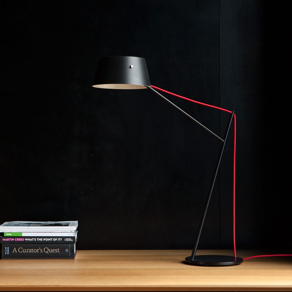 Table lamp - SPAR JUNIOR - Resident - aluminum / steel / contemporary