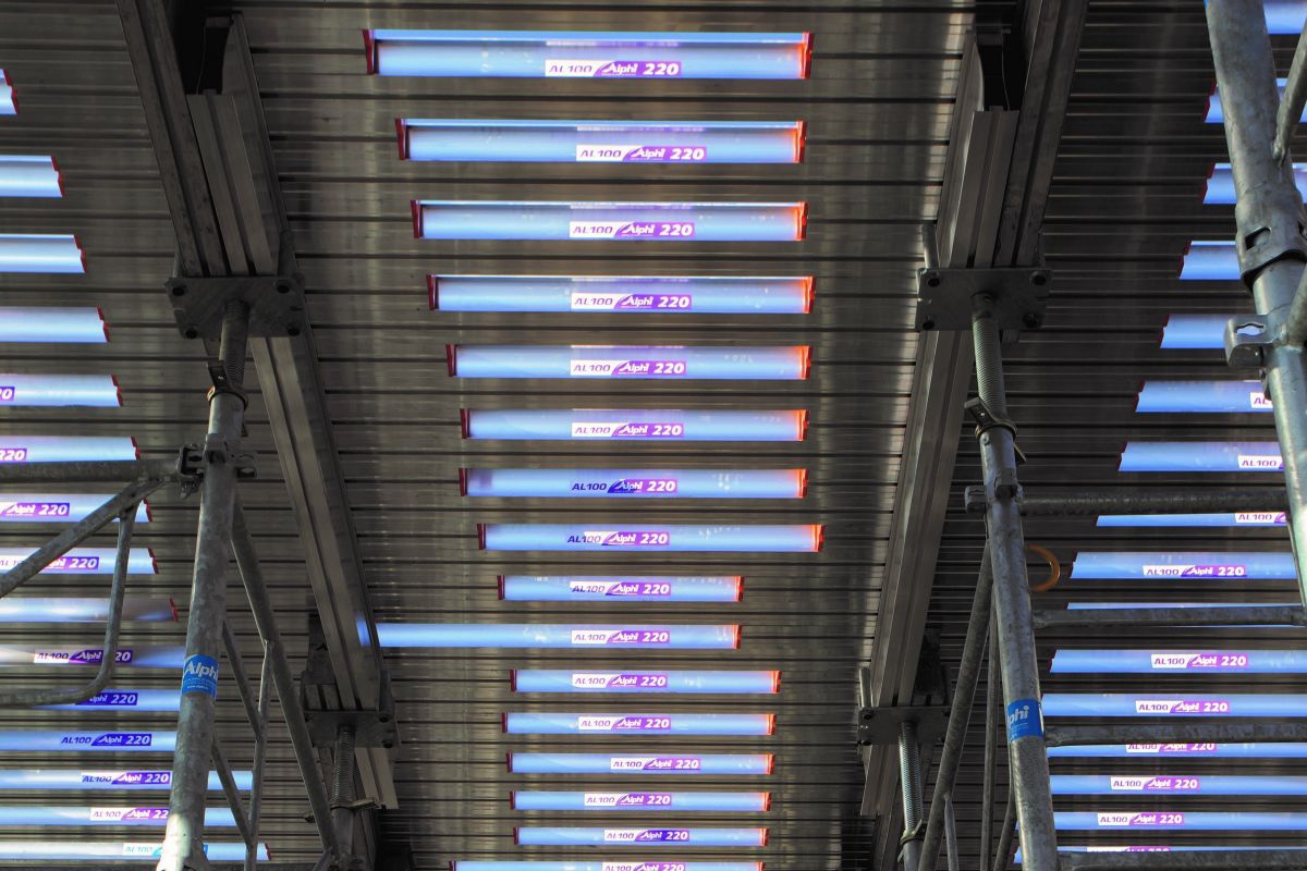 Aluminum beam - AL200 - 180 - ALPHI SAS - with symmetrical section