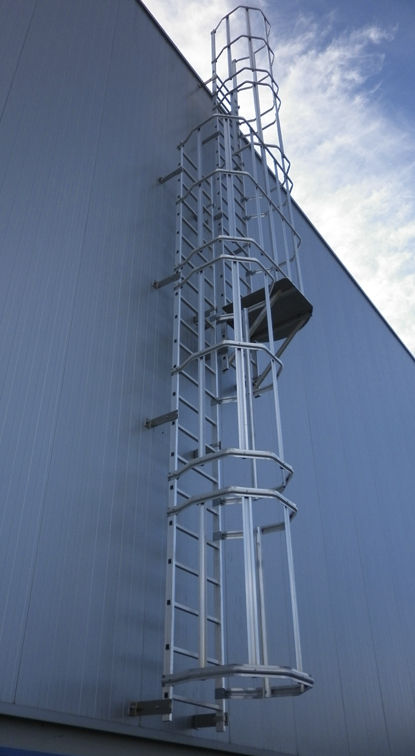 Cage ladder - VECTALADDER® CAGE - ALSOLU