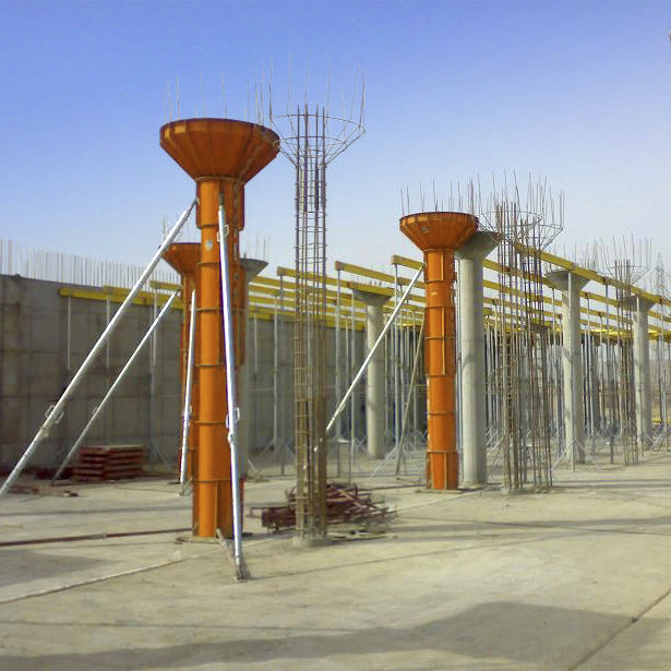 Modular formwork - PASCHAL - circular / oval / steel