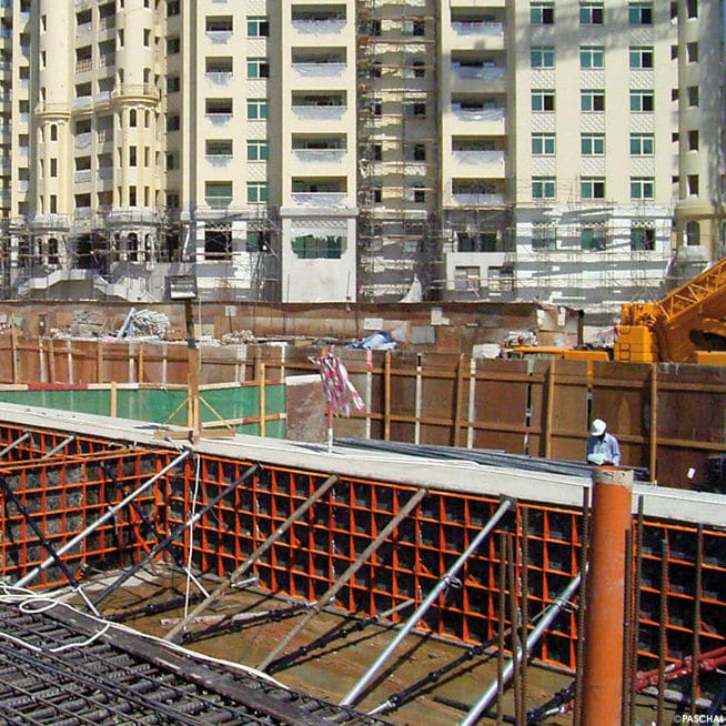 Frame formwork - GE Universal - PASCHAL - modular / reusable / steel