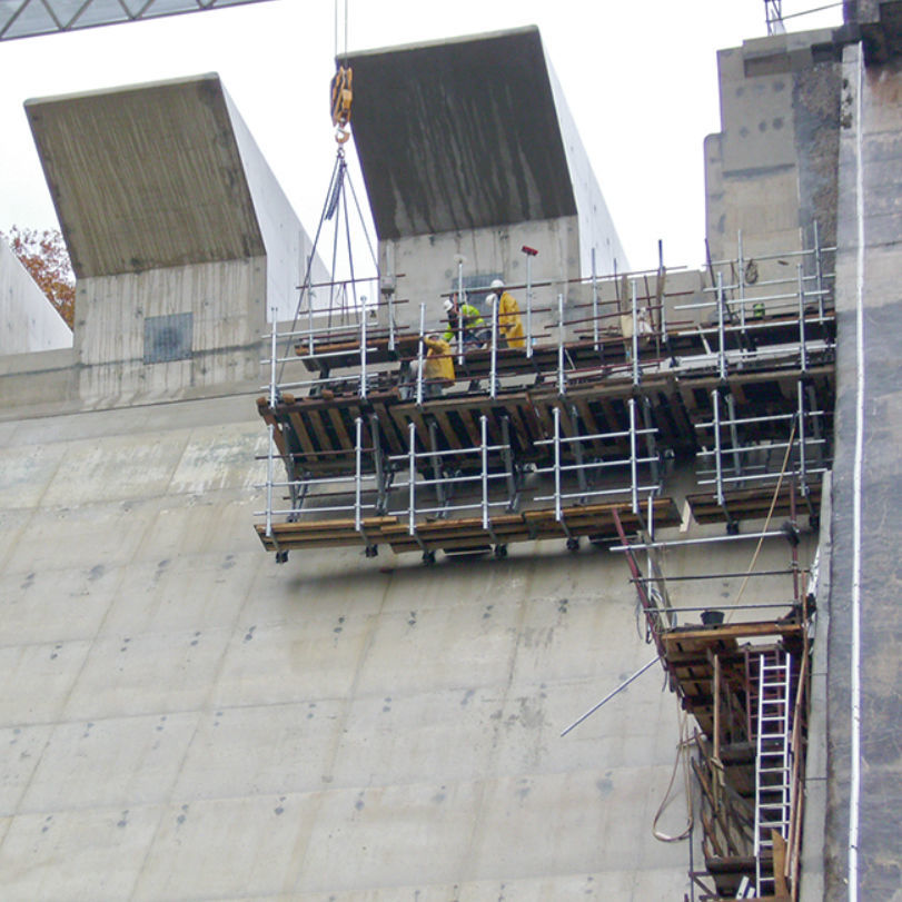 Work platform - Dam Bracket SPK 270 - PASCHAL - for construction ...