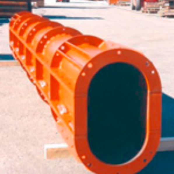 Modular formwork - Special - PASCHAL - circular / reusable / oval